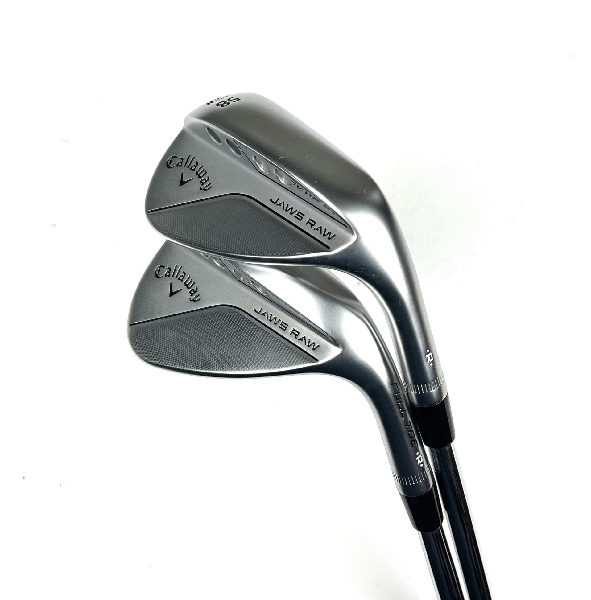 Callaway Jaws Raw Full Face Wedges / 54 & 58 Degree / Dynamic Gold ...