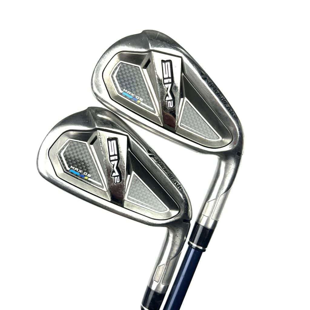 Taylormade SIM2 Max OS Irons / 5-SW+ AW / Fujikura Ventus Senior Flex